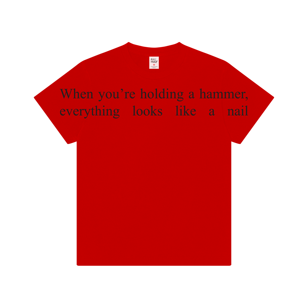 HAMMER TEXT TEE - LORDE STORE